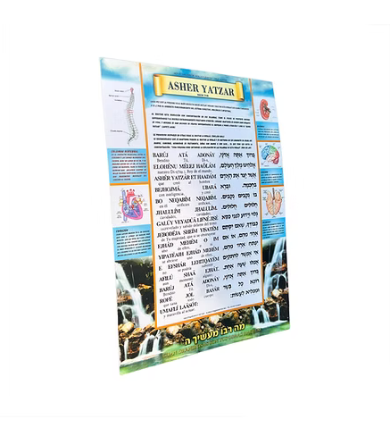 Bircat Asher Yaztar Hebreo Español Fonética – Bircat Shelomo